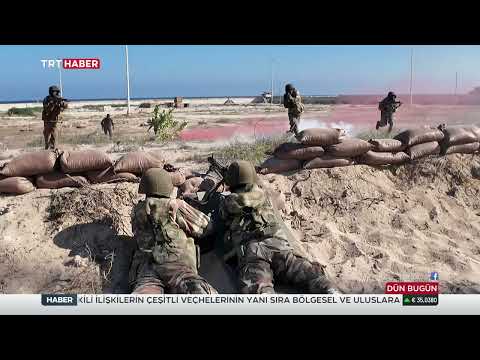 SOMALİ'DEKİ TÜRK ÜSSÜNDE GORGOR'LARIN EĞİTİMİ - SOMALİ TÜRK GÖREV KUVVETİ KOMUTANLIĞI 1/3