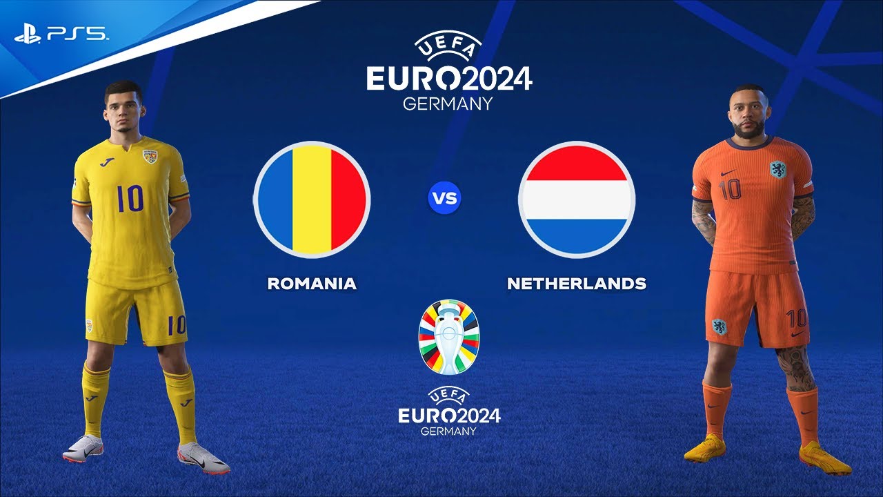 FC 24 | ROMANIA VS NETHERLANDS | UEFA EURO ROUND OF 16 2024 [4K60 ...
