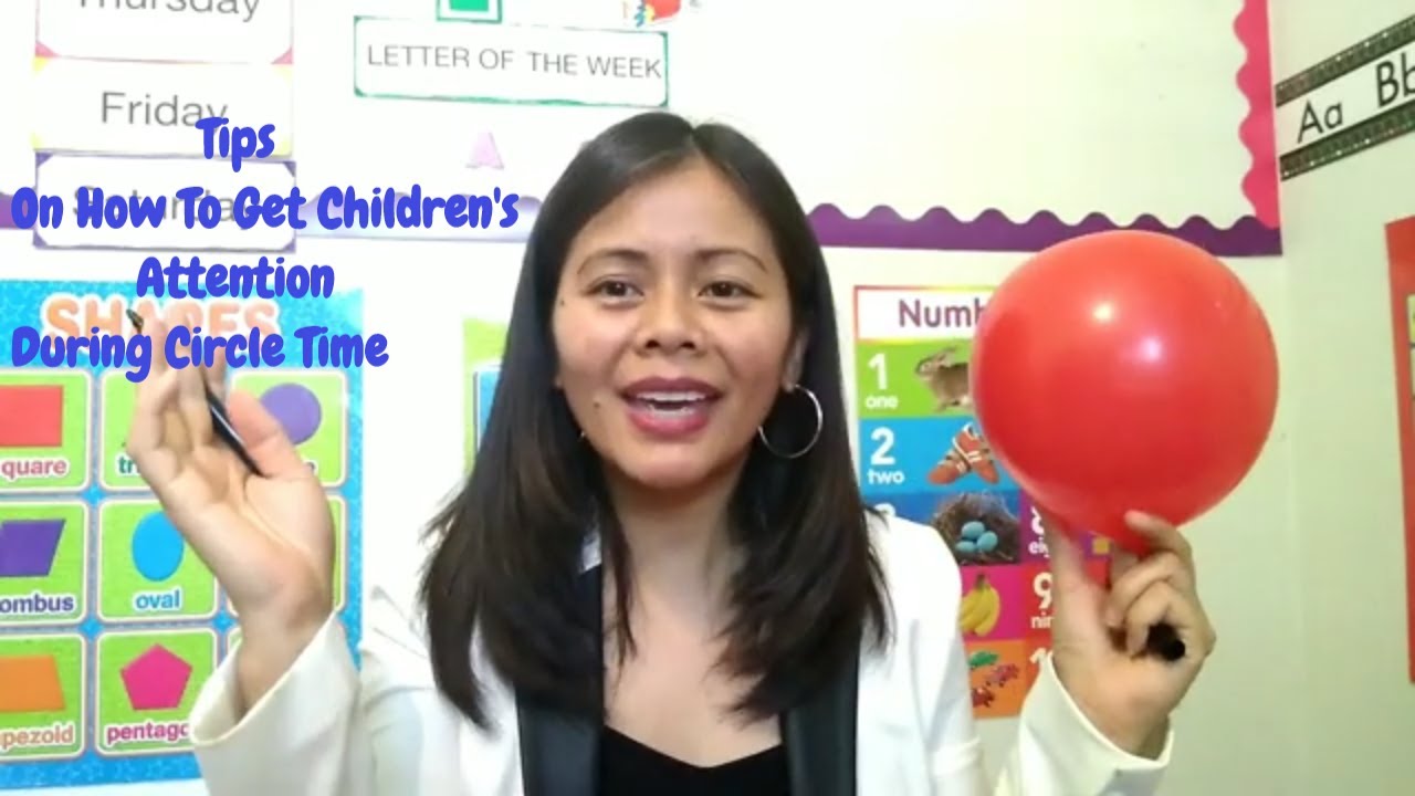 How to get children's attention during circle time - Preschool Circle ...