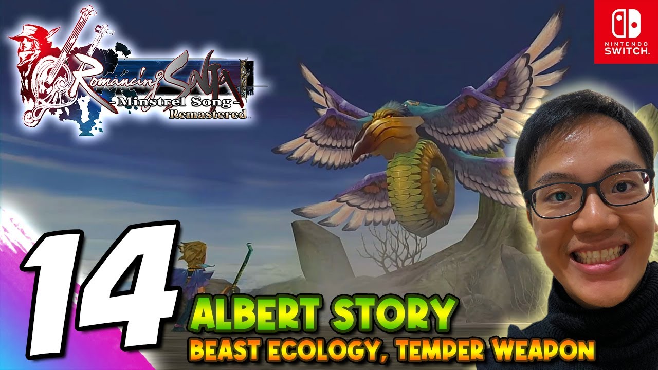 #14 ROMANCING SAGA MINSTREL SONG REMASTER Albert Story Beast Ecology ...