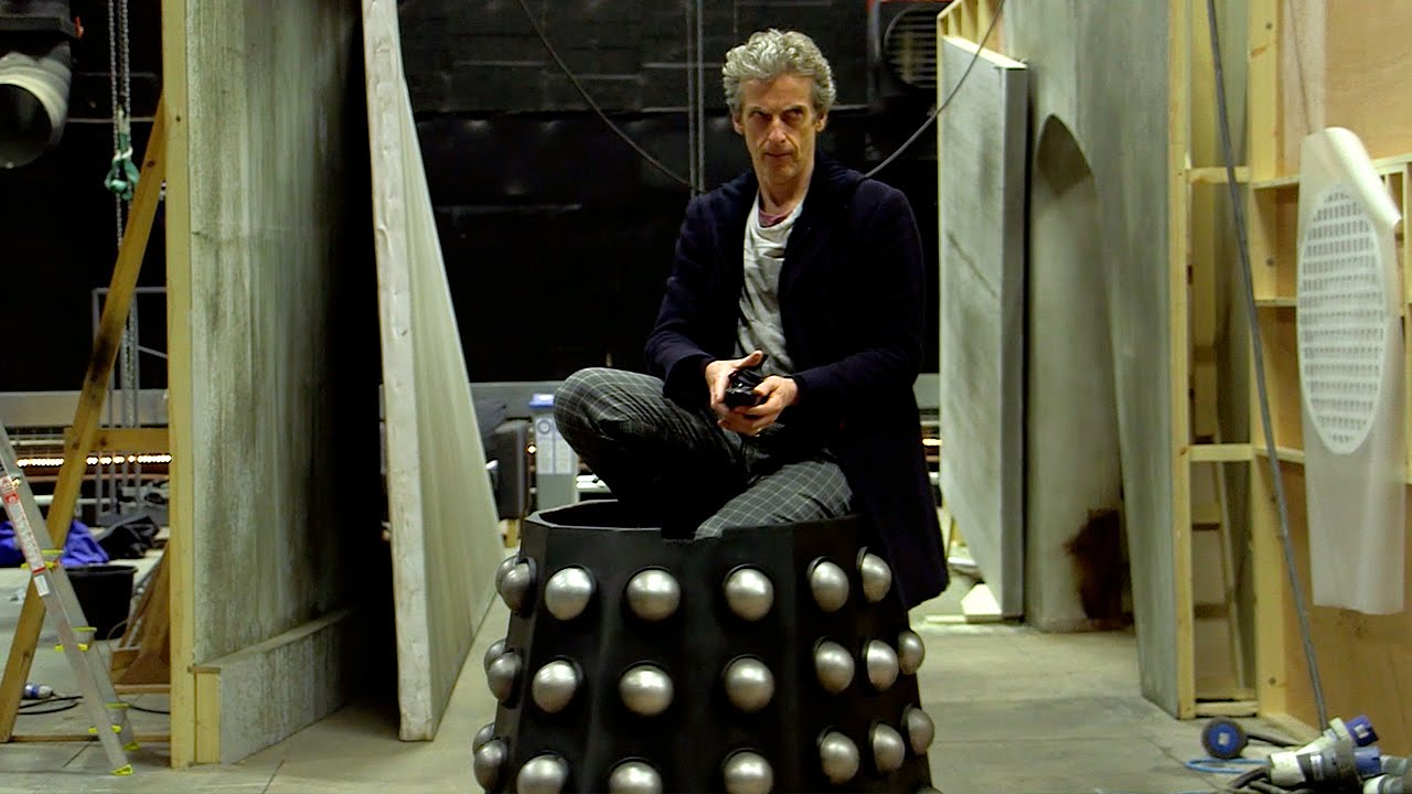 The Doctor Drives Davros' Chair | The Witch's Familiar | Doctor Who ...