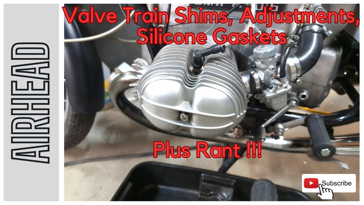 BMW Airhead Valve Train Shims, Adjustment, Silicone Gaskets and Rant ...