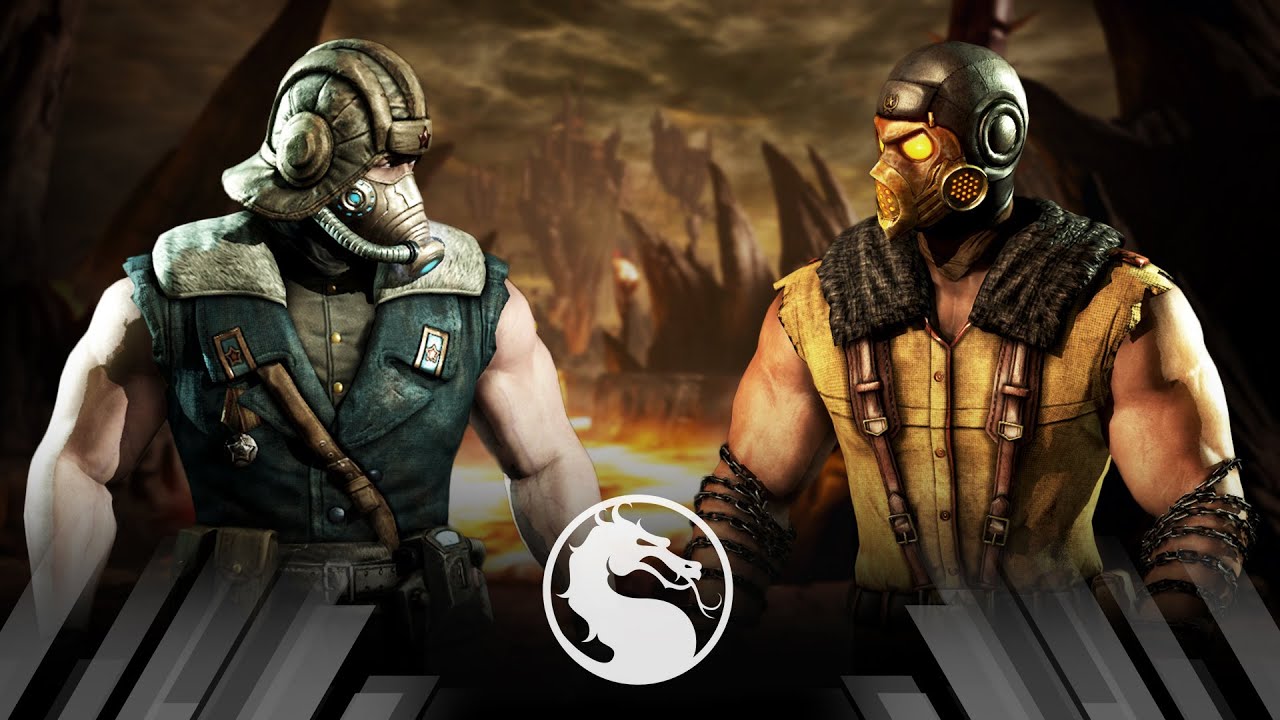 Mortal Kombat X - Tundra Sub Zero Vs Kold War Scorpion (Very Hard ...