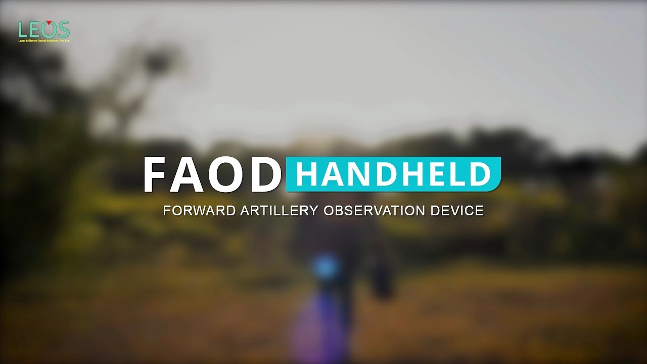 FAOD | Forward Artillery Observation Device | LEOS - YouTube