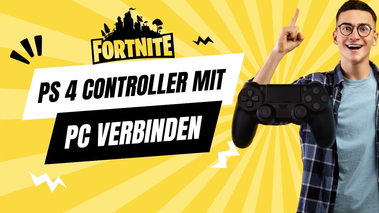 🎮 PS4 Controller mit PC verbinden - Fortnite & Steam Anleitung 🎮 - YouTube