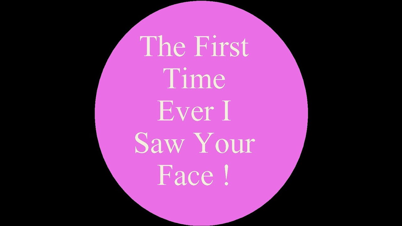 VARIOUS ARTISTS THE FIRST TIME EVER I SAW YOUR FACE verions - YouTube