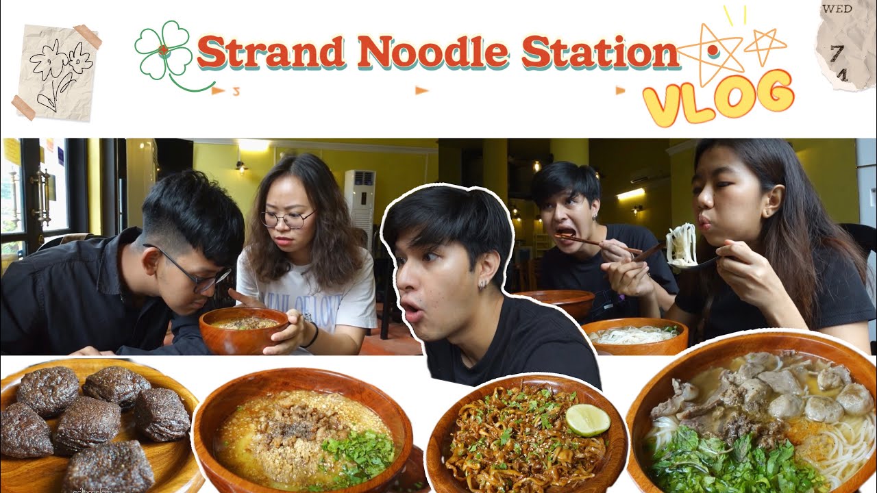 Strand Noodle Station Vlog - YouTube