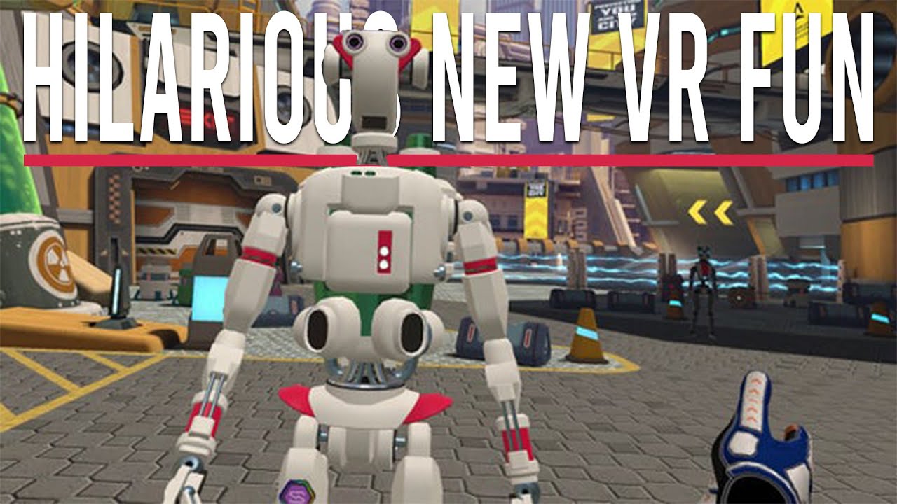 Border Bots VR is HILARIOUS! - YouTube