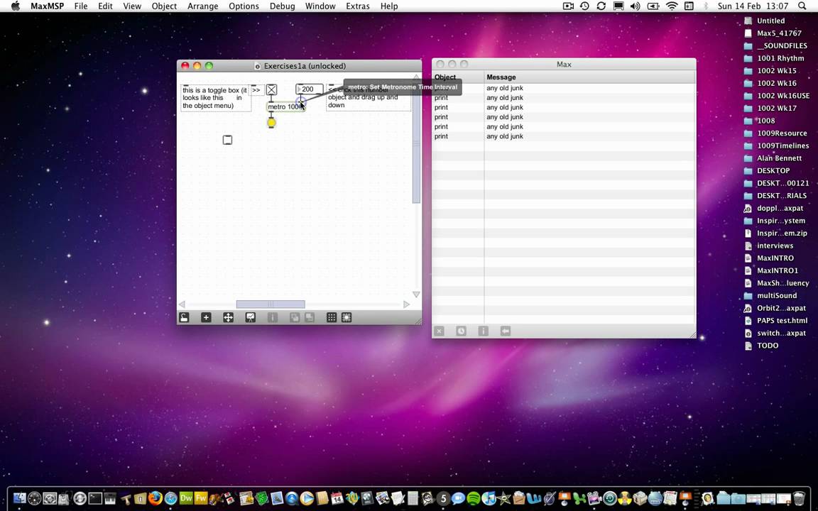 Max MSP Tutorial 01a1: Building a simple step-sequencer [1] - YouTube