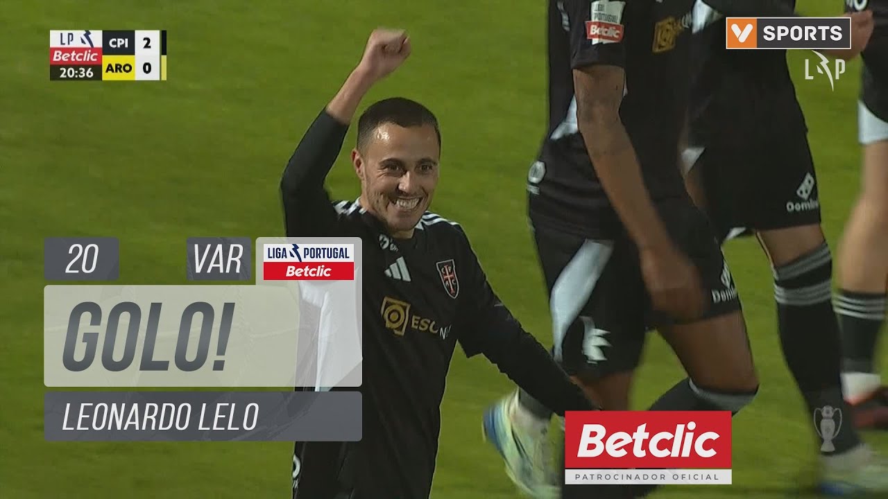 Golo Leonardo Lelo: Casa Pia (2)-0 Arouca (Liga 24/25 #15) - YouTube