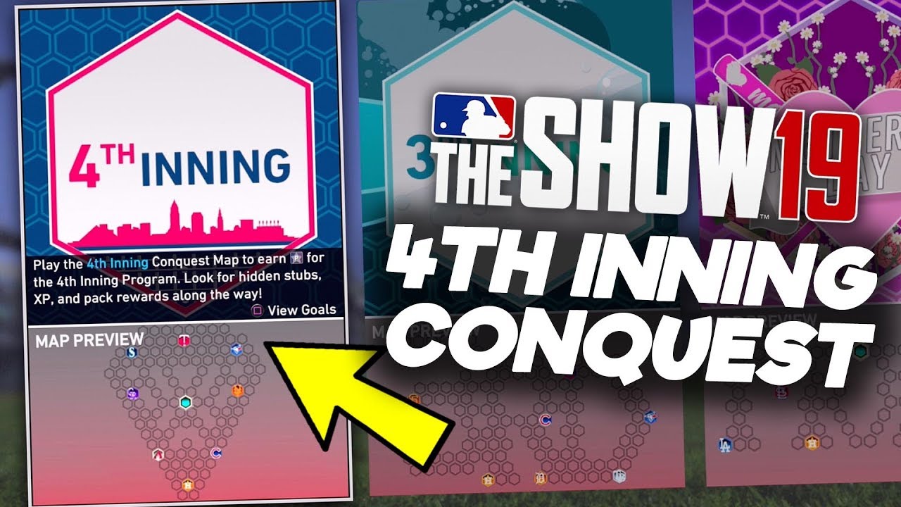 How to Complete the Fourth Inning Conquest! MLB The Show 19 Diamond ...