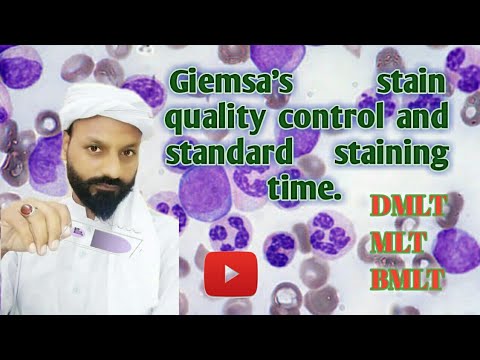 quality control of giemsa's stain|mp smear staining|finding best ...