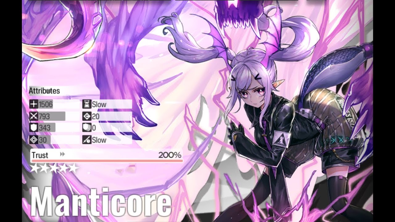 Manticore! | A Mediocre Arknights Operator Guide - YouTube