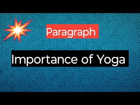 Importance of Yoga - Paragraph | Essay on Yoga | 10 lines on Yoga ...