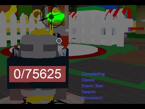 Completing Classic event: Bee Swarm Simulator quest! - YouTube
