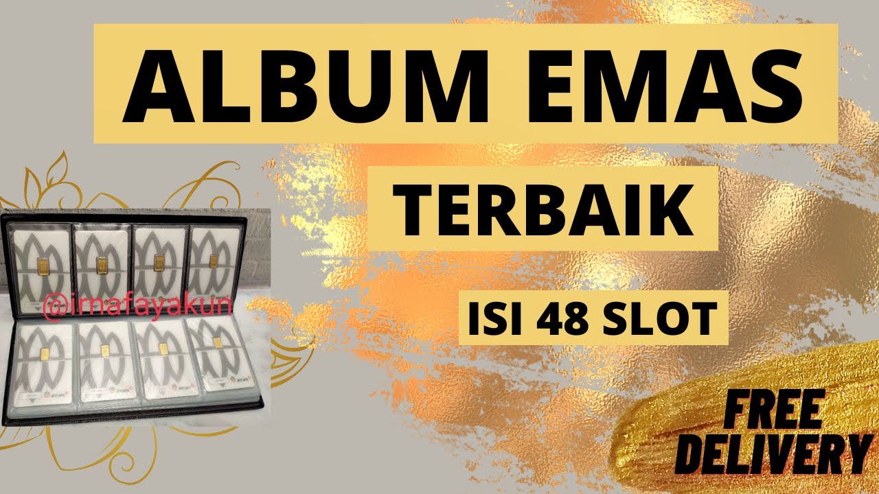 Dompet Emas Antam Model Album Kwalitas Wahid - YouTube