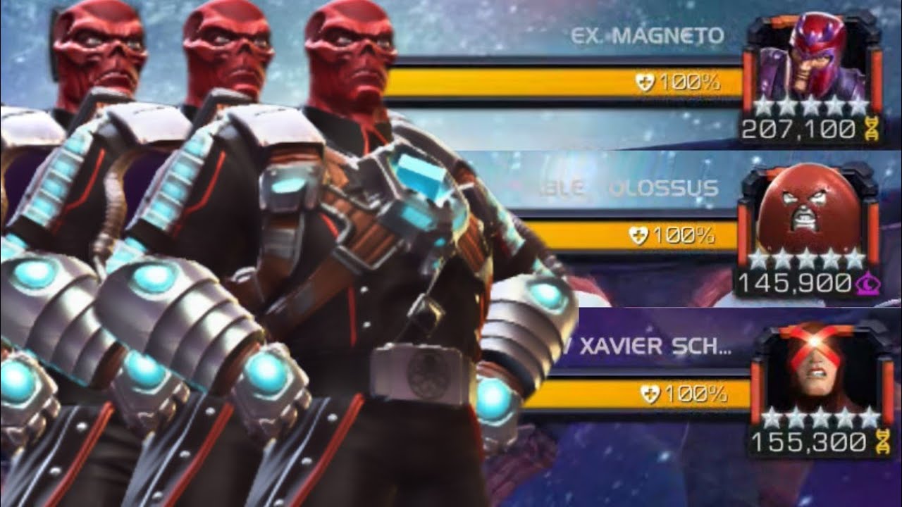 RANK 4 RED SKULL IN LABYRINTH OF LEGENDS - MCOC - YouTube