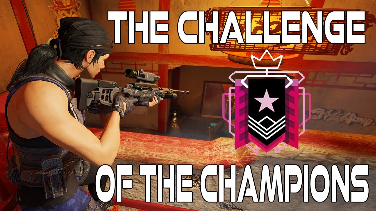 Challenge Of The Champions - Rainbow Six Siege - YouTube