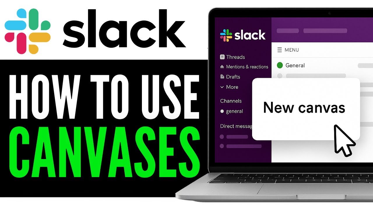 How to Use Canvases in Slack (2025 GUIDE) - YouTube