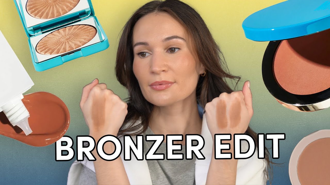 Streamlining my makeup collection: BRONZERS 🌞 | ttsandra - YouTube