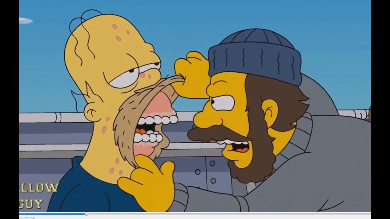 The Simpsons - Homer Infectious Diseases On Ships! - YouTube