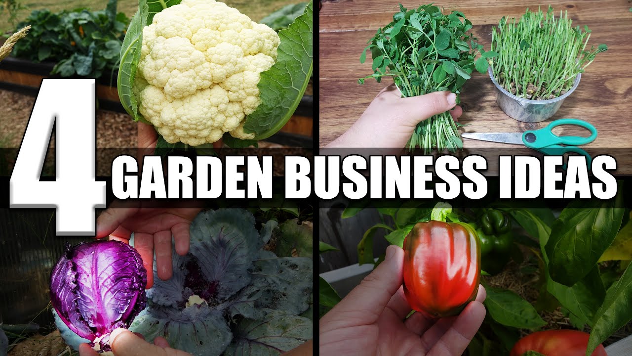 4 Ways To Turn Your Garden Into A Business - Featuring Local Line - YouTube