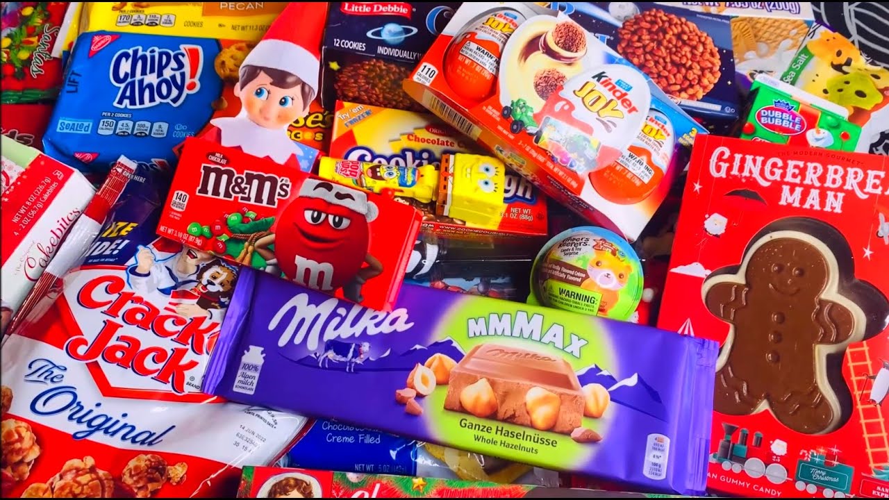 GIANT GUMMY GINGERBREAD MAN MILKA MMMAX Chocolate Candy Bar Kinder JOY ...