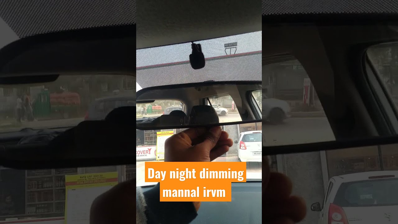 How to use irvm button in day or night situation 🔥 #subscribe #shorts # ...