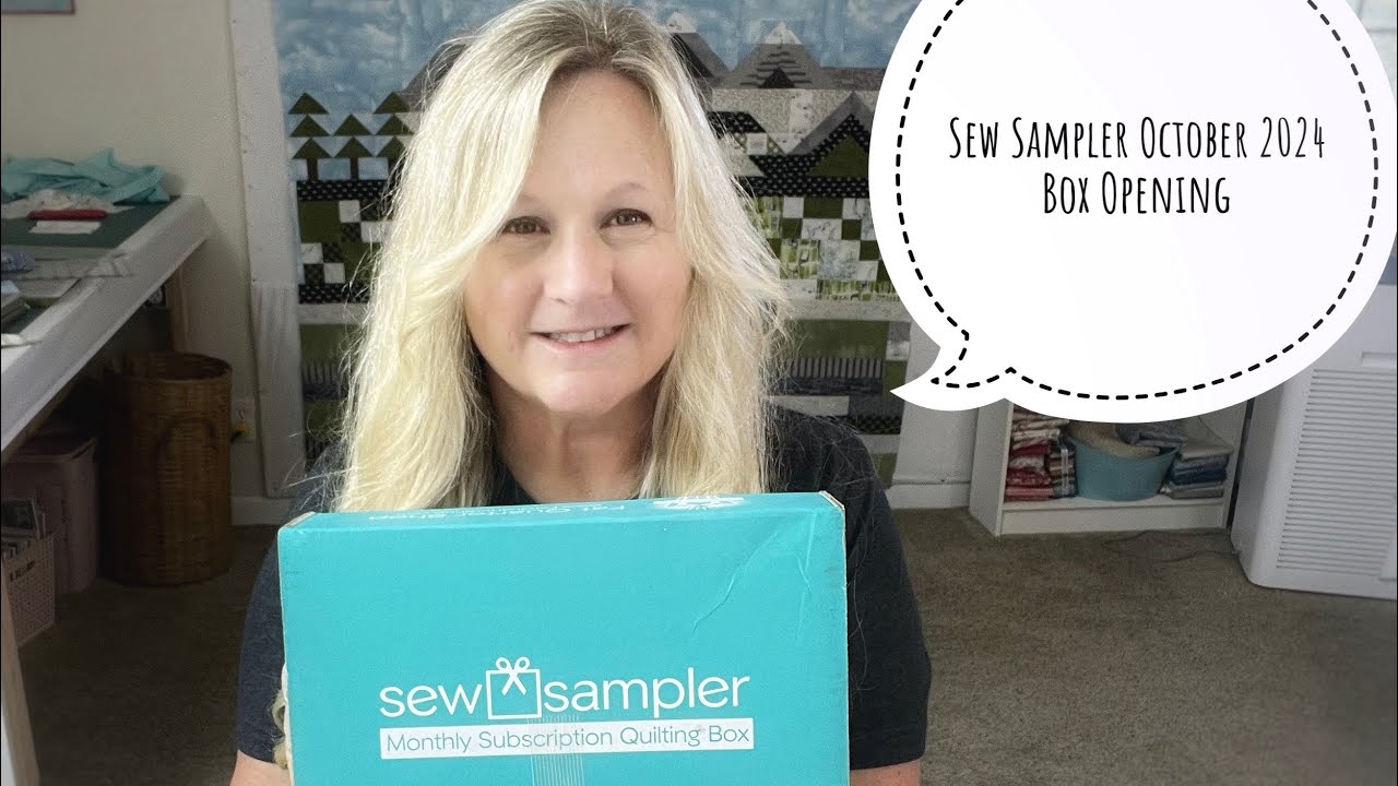 Sew Sampler Box Opening - YouTube