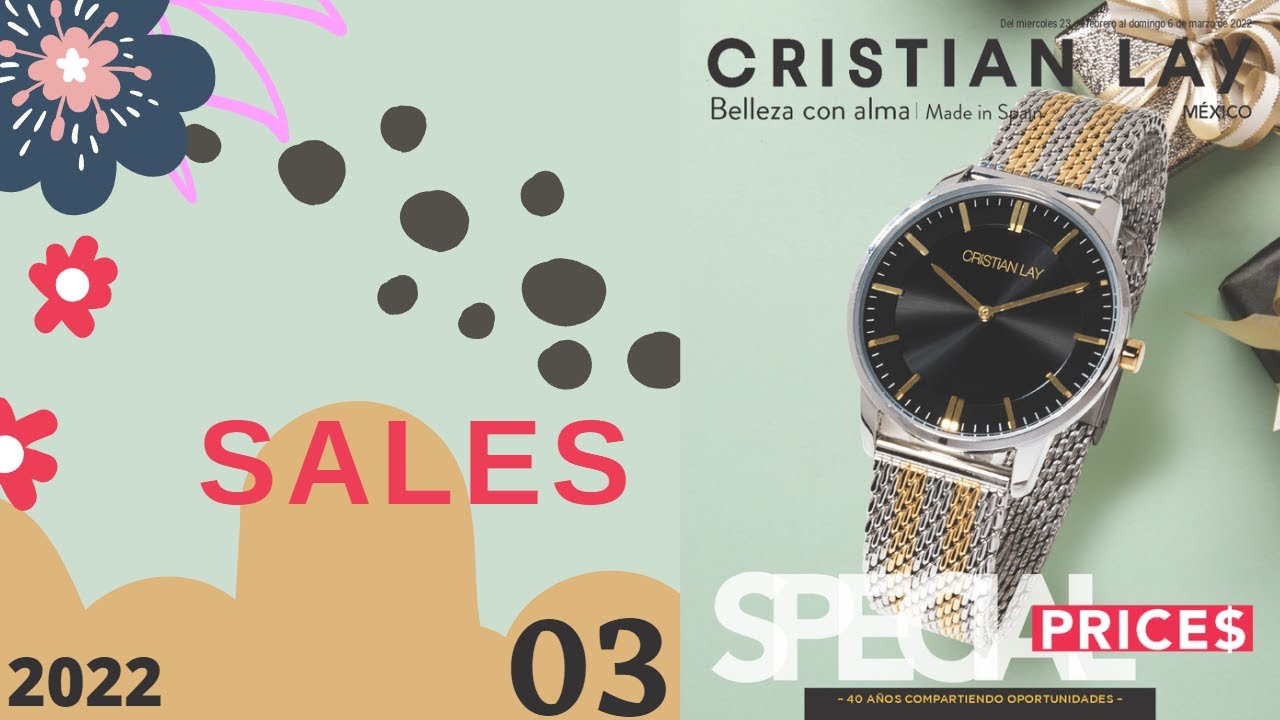 Cristian Lay 03 Sales | Nuevo Catálogo 2022 | Completa - YouTube