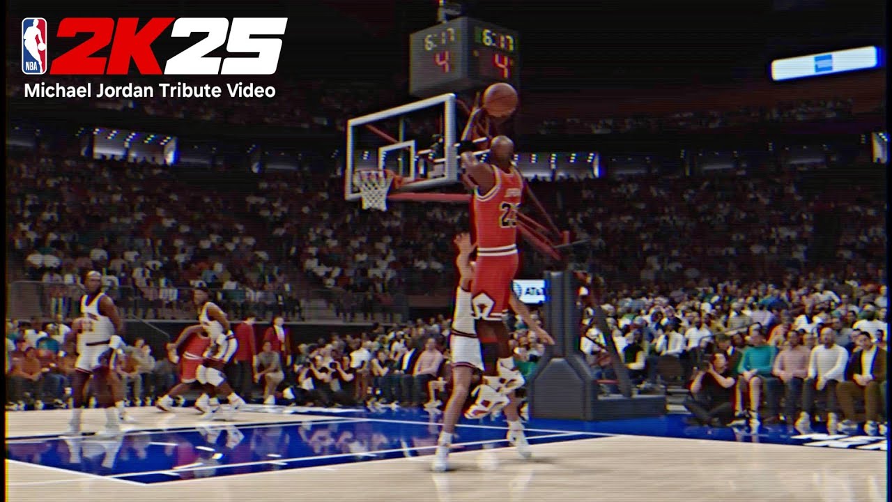 NBA 2K25 | Michael Jordan "I Believe I Can Fly" Cinematic Tribute Video ...