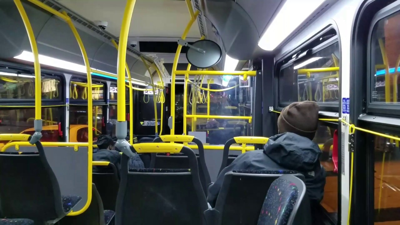 MTA MARYLAND:A Ride On The Route 64 New Flyer 2016 XD40 #16040 3/11 ...