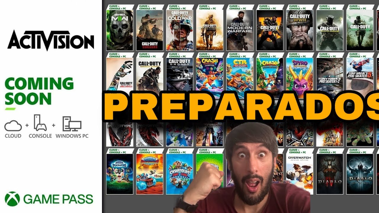 ACTIVISION BLIZZARD REVELA CUANDO LLEGARAN SUS JUEGOS AL GAMEPASS!!! # ...