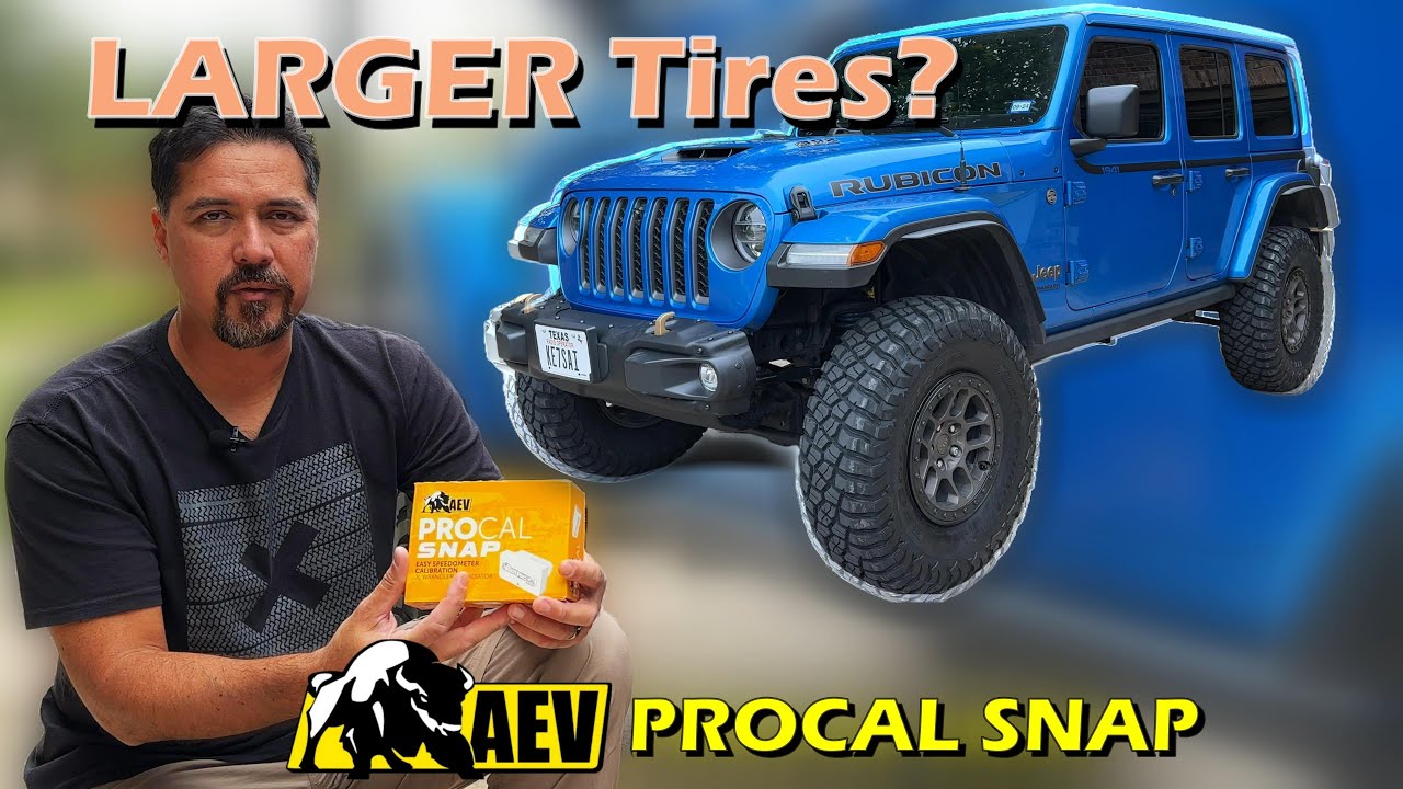 Calibrating New Tires with the AEV ProCal Snap - YouTube