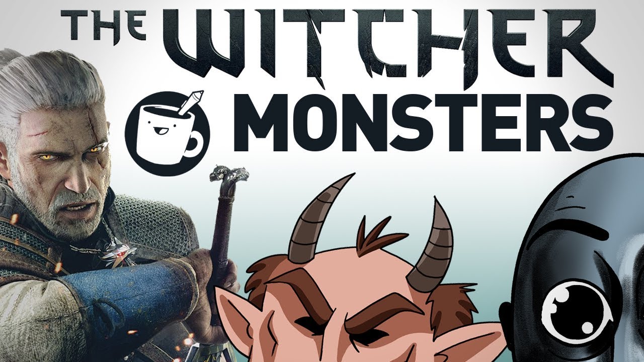 Artists Draw Witcher Monsters (That They've Never Seen) - YouTube