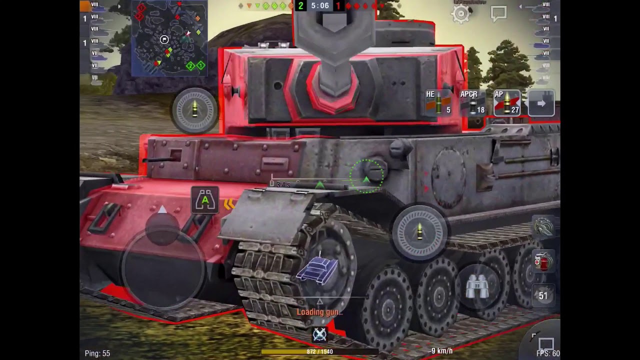 WoTB- At-15 ~3110 Average Damage, 5 Games - YouTube