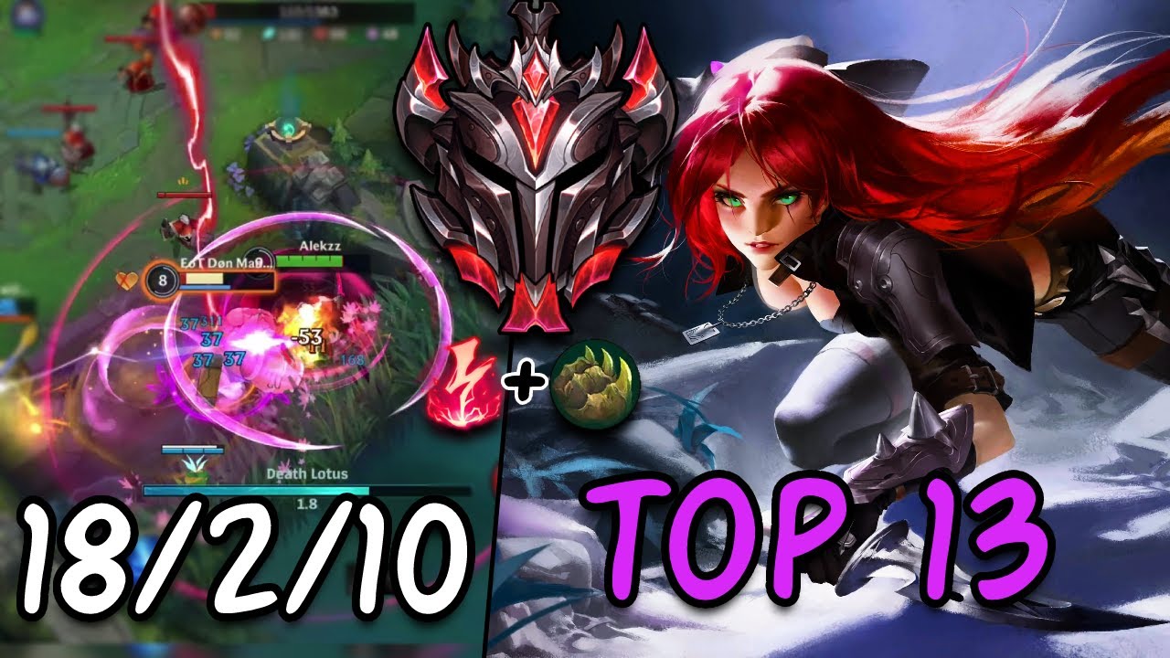 Alekzz GRANDMASTER TOP KATARINA Wild Rift - Runes + Build / Katarina ...