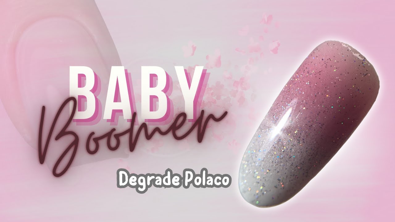 BABY BOOMER con Técnica Polaca / Degrade Polaco | Lucy Studio - YouTube