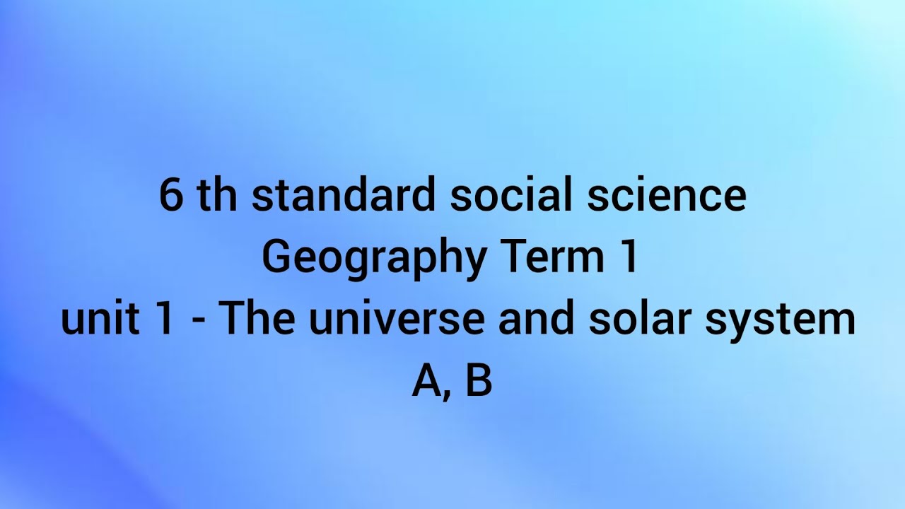 6th Standard Social Science Geography Term 1 6th-standard-social-science-geography-term-1