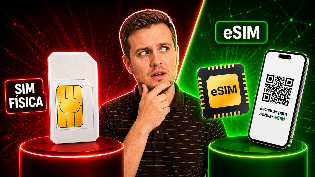 ¿SIM Física o ESIM? ¿Cuál Elegir en 2026? - YouTube