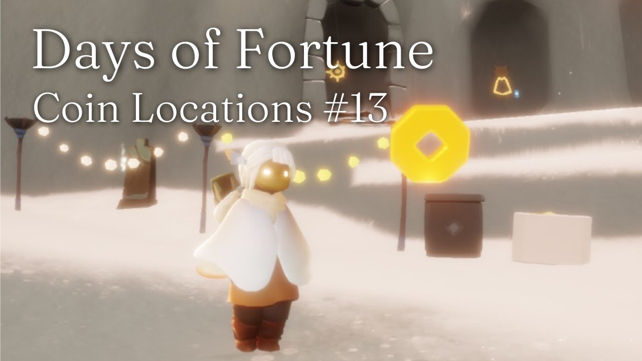 Today's Coin Locations for the Days of Fortune Event #13 | Sky ...