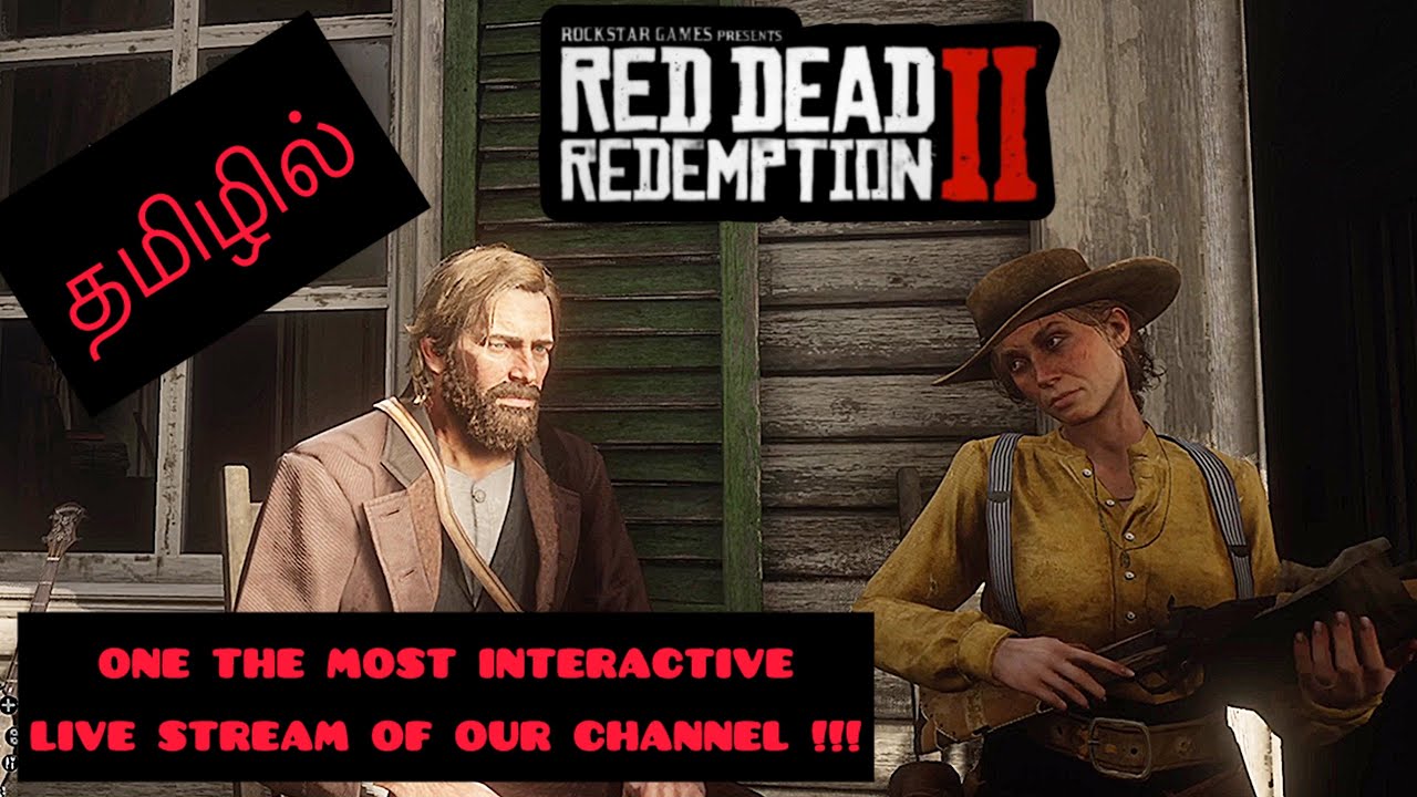 Red Dead Redemption #rdr2 Part 16 Game Live Streaming | Tamil Facecam ...
