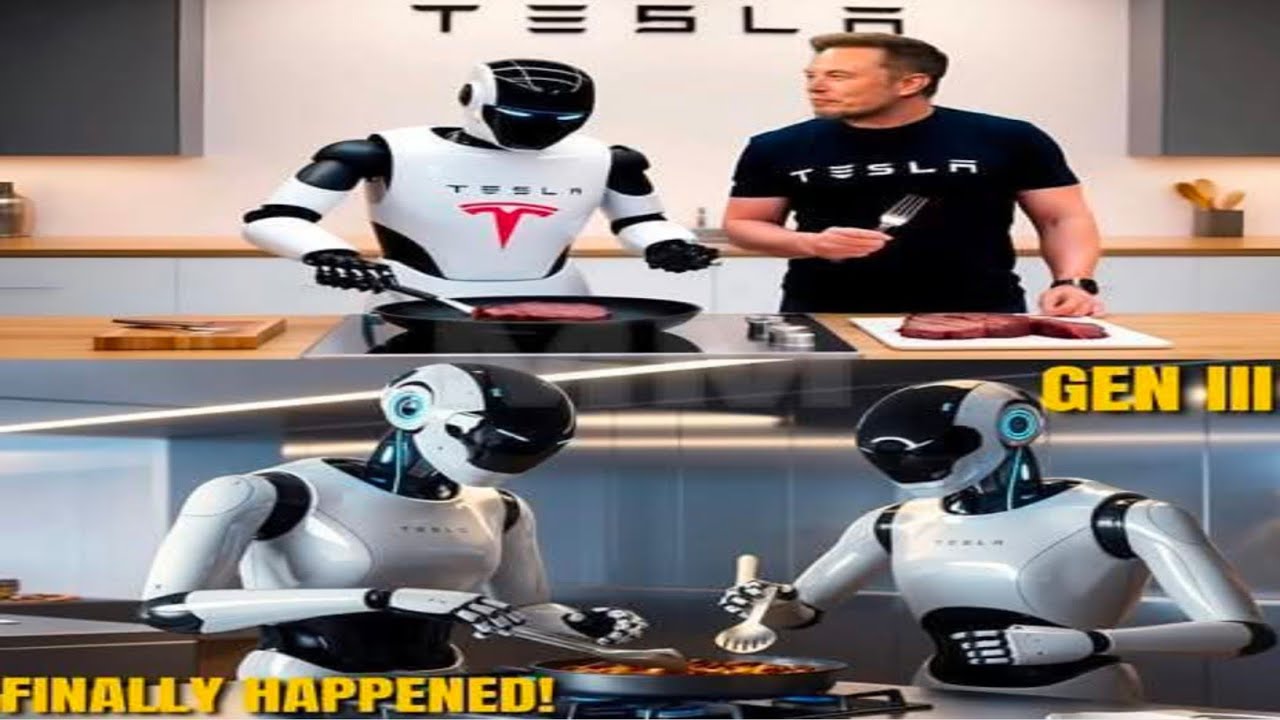 This $5,000 Cooking Robot SHOCKED the World|Elon musk|Robot - YouTube