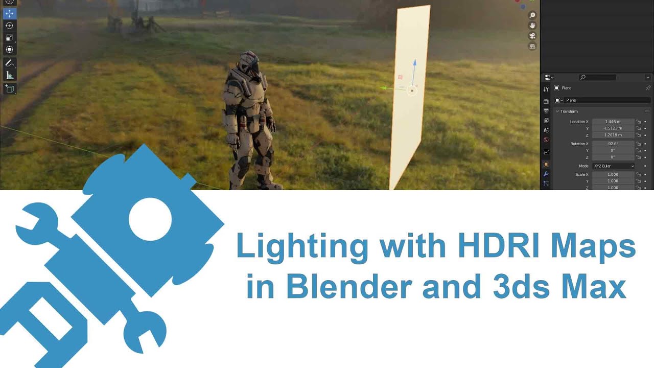 Lighting with HDRI maps in Blender and 3ds Max - YouTube