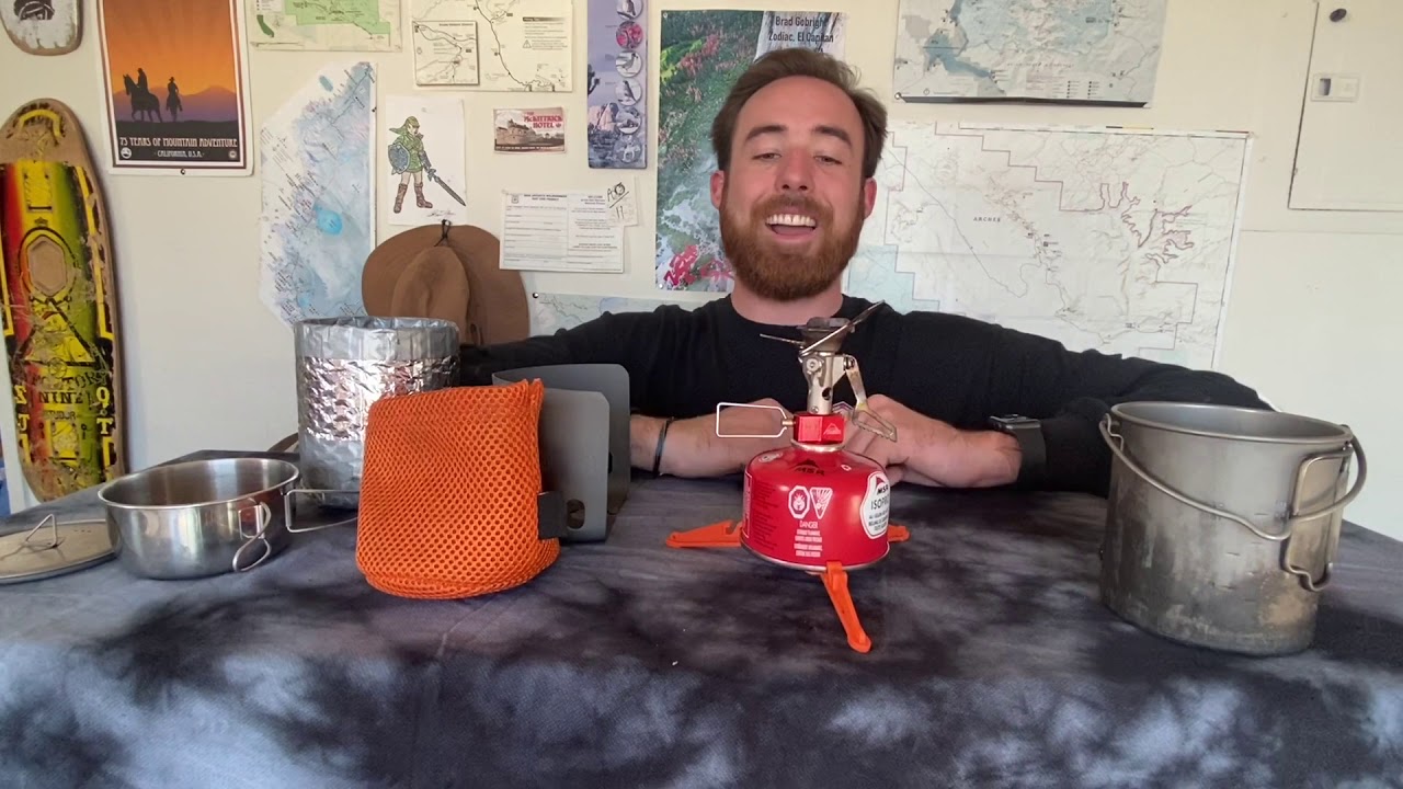 My Backpacking Cook Kit // Lightweight MSR & Titanium Cook Kit - YouTube