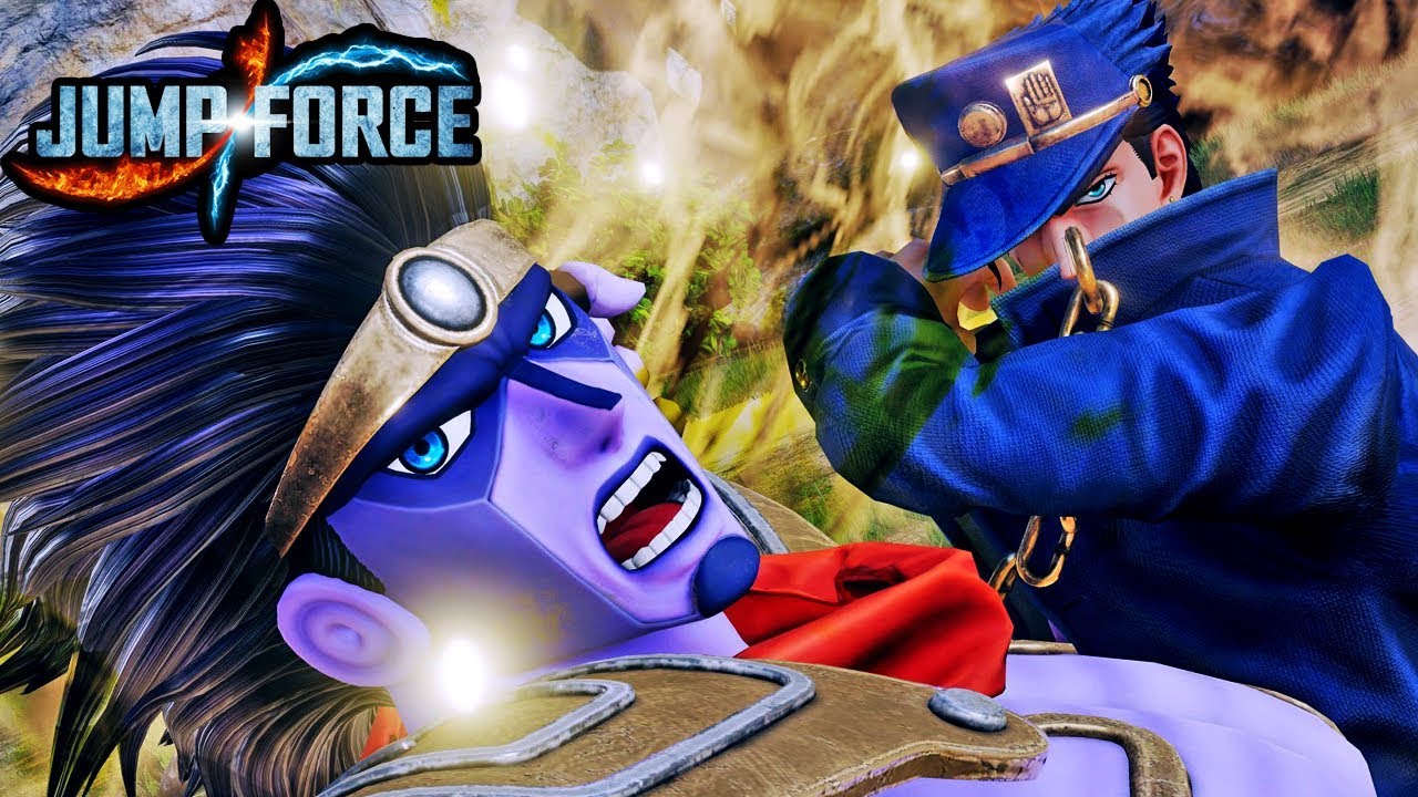 NEW JUMP FORCE JOJO GAMEPLAY SCREENSHOTS! Jotaro Kujo & Dio Brando ...