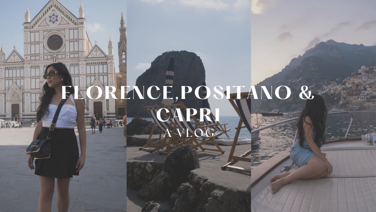 FLORENCE, POSITION & CAPRI - A VLOG | Honeymoon Part 4 - Sightseeing ...