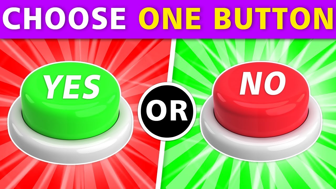 Choose One Button Yes🟢 or No 🔴 Challenge | Mind Quest - YouTube