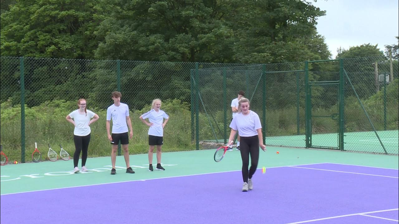 Secondary Tennis Games for Big Numbers - YouTube