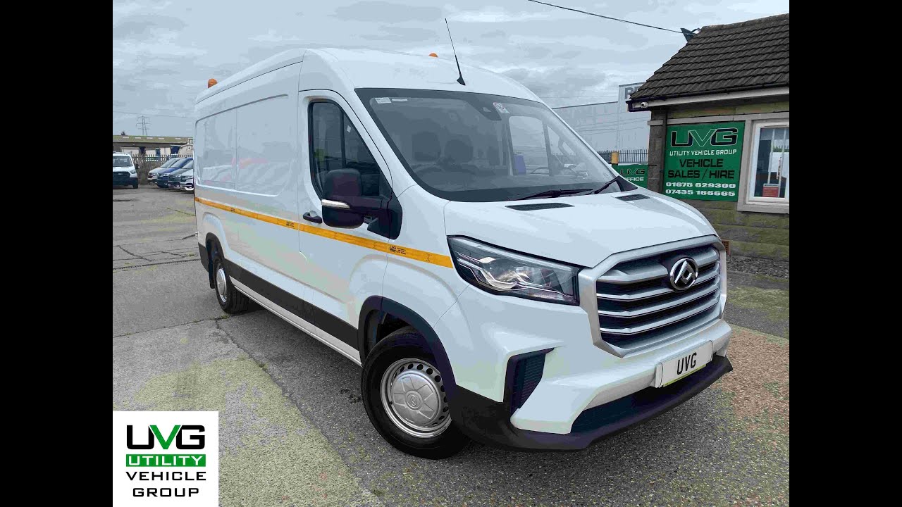 2022 72 Reg MAXUS Deliver 9 Utility Workshop with Racking D20 FWD L3 H2 ...